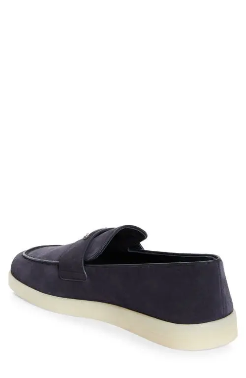 Prada Saint Tropez Loafer - Bleu