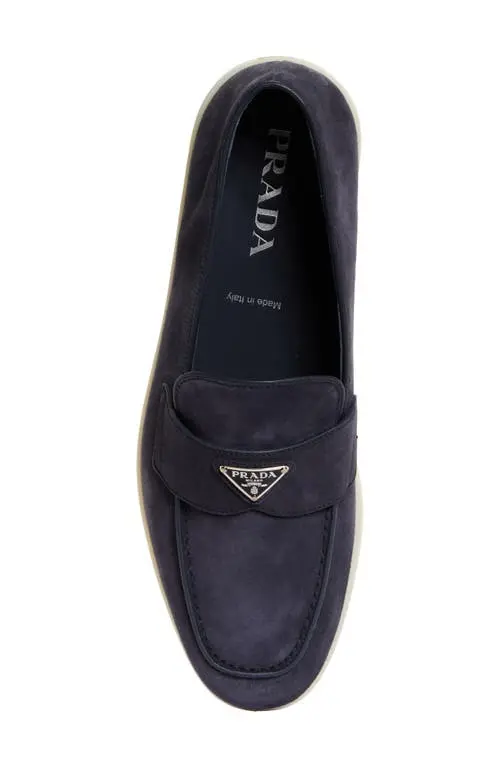 Prada Saint Tropez Loafer - Bleu