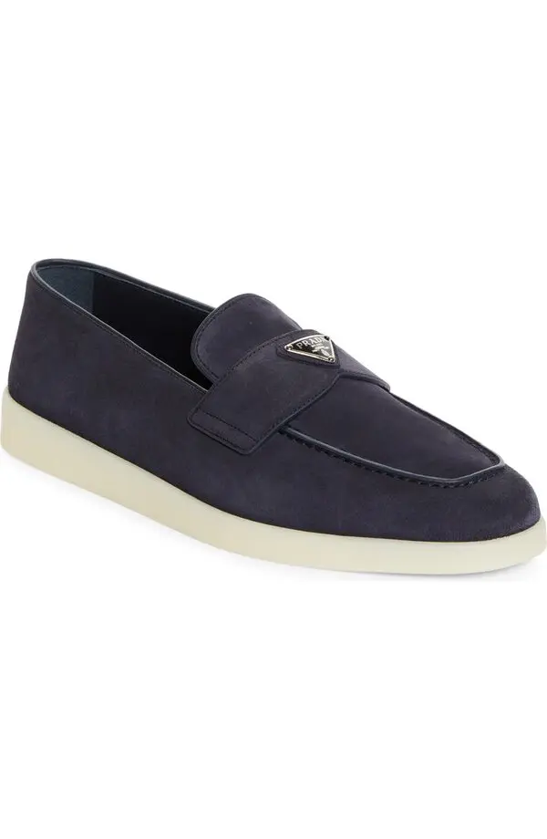 Prada Saint Tropez Loafer - Bleu