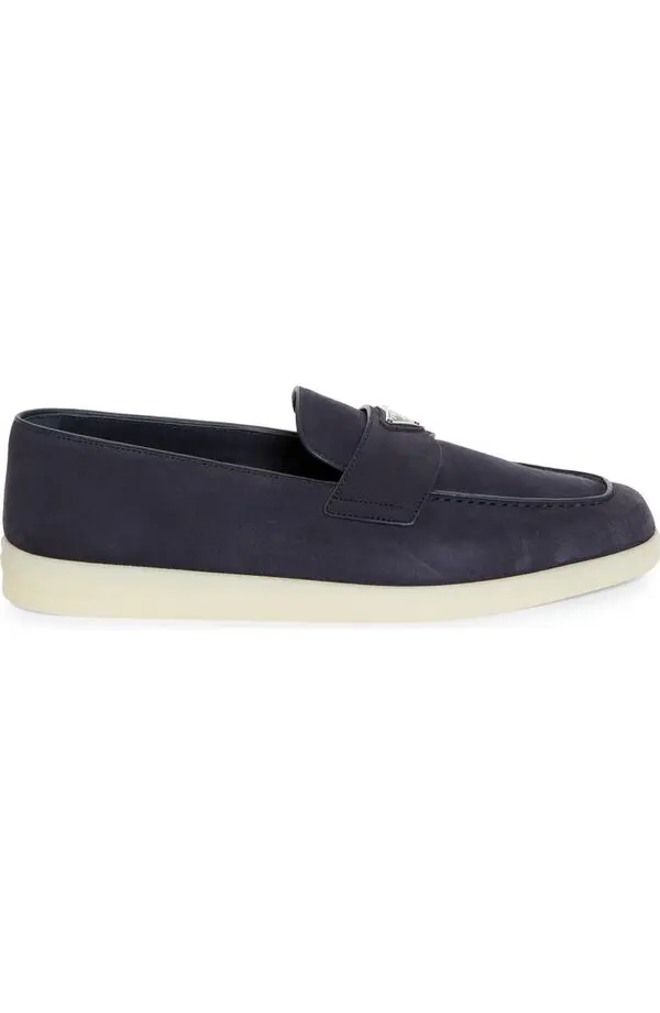 Prada Saint Tropez Loafer - Bleu