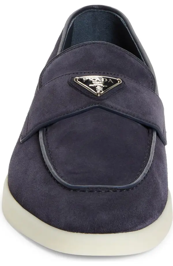 Prada Saint Tropez Loafer - Bleu