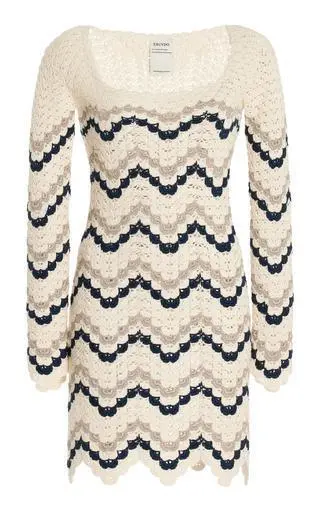 Escvdo Sumac Cotton Mini Dress