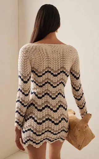 Escvdo Sumac Cotton Mini Dress
