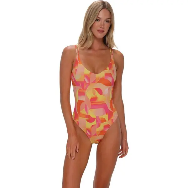 SUNSETS Veronica One-piece Swimsuit - Dreamsicle Crepe