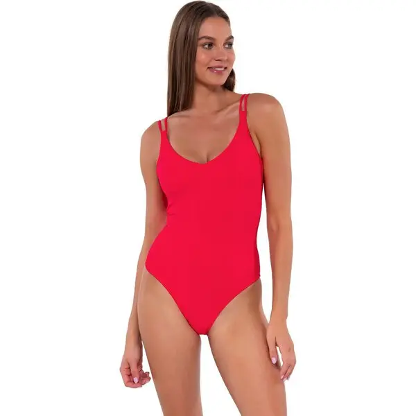 SUNSETS Veronica One-piece Swimsuit - Geranium