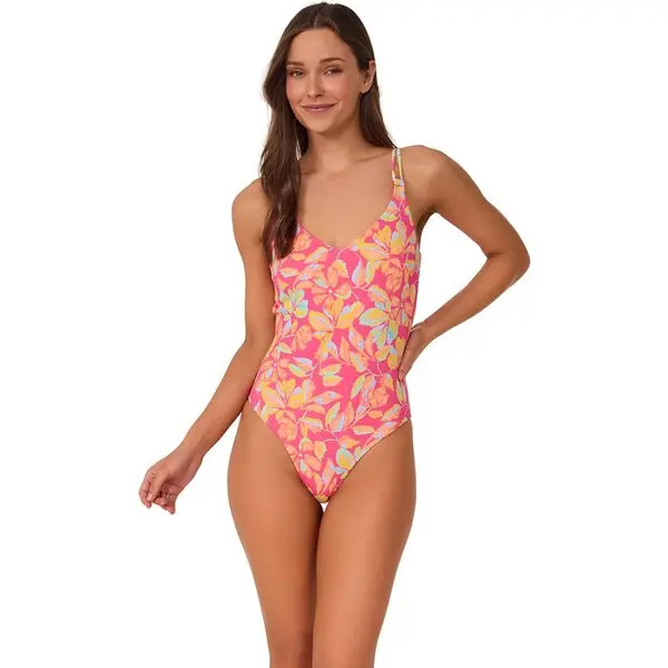 SUNSETS Veronica One-piece Swimsuit - Magic Hour Crepe