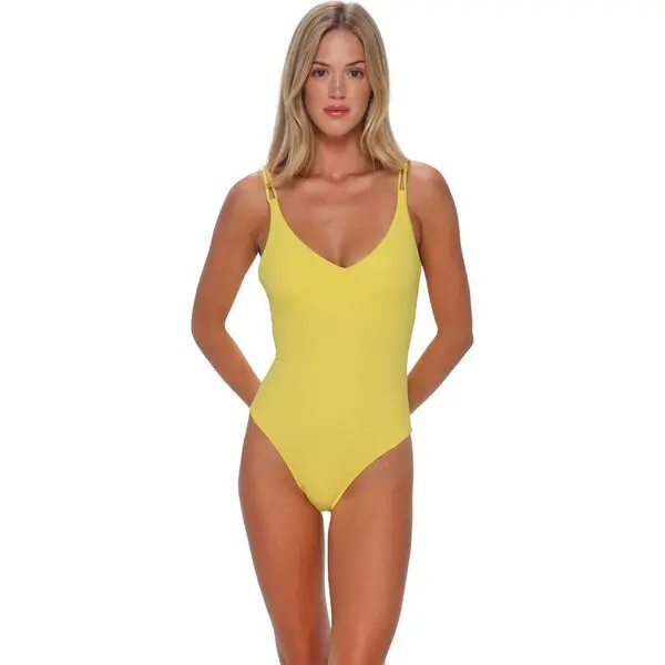 SUNSETS Veronica One-piece Swimsuit - Pineapple Crepe
