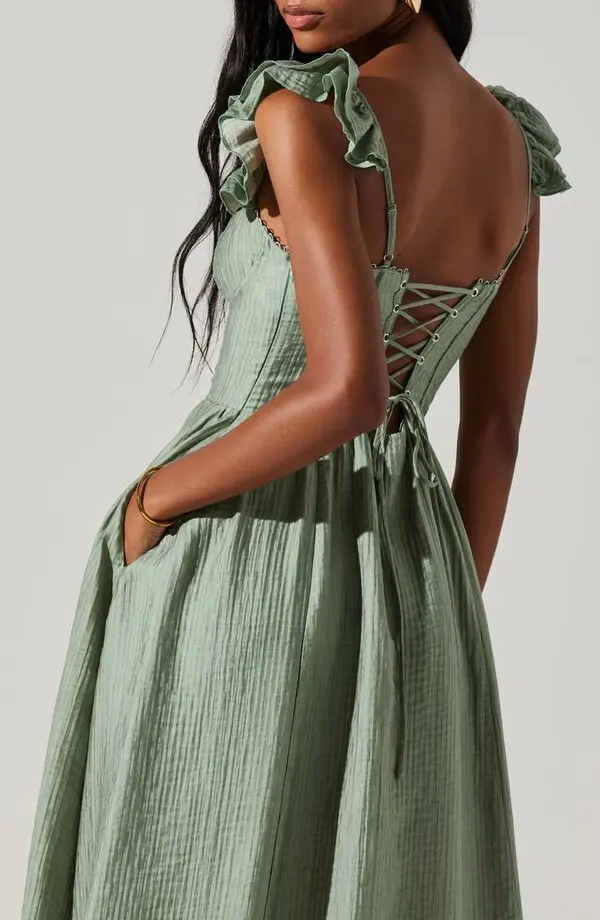 wedelia fit & flare dress Wedelia Floral Bustier Midi Dress main image 1