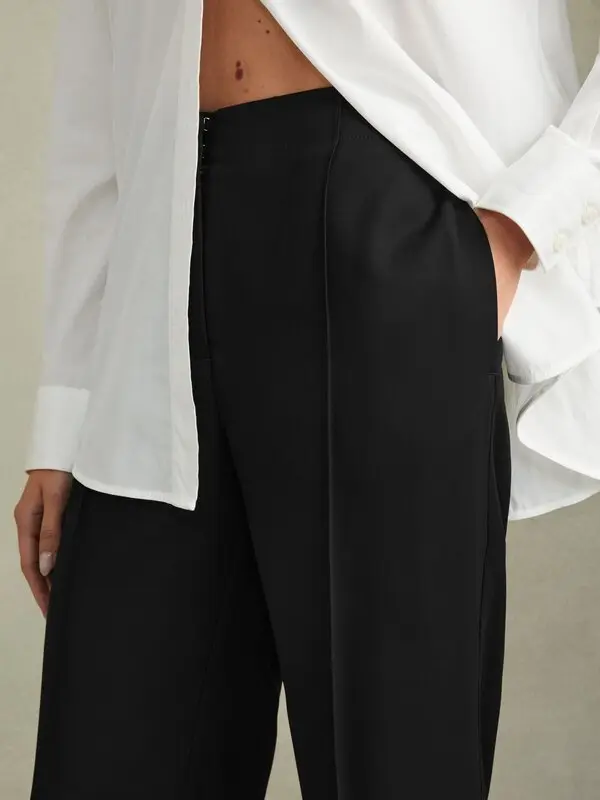 REISS Tansey Fluid Wide Leg Trousers