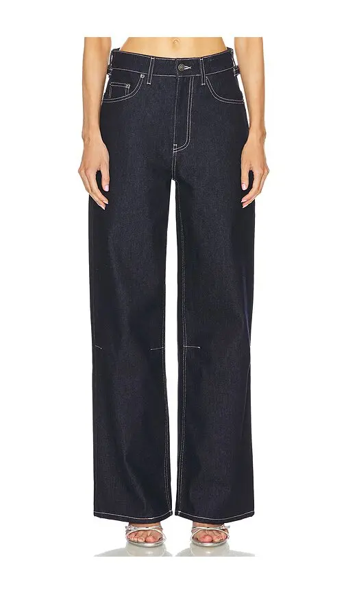 Fiorucci Baggy Jeans In Denim-dark