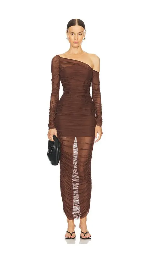 SEROYA Chantae Mesh Dress - Coconut