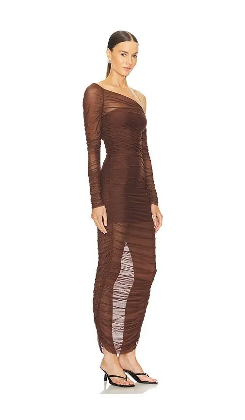 SEROYA Chantae Mesh Dress - Coconut
