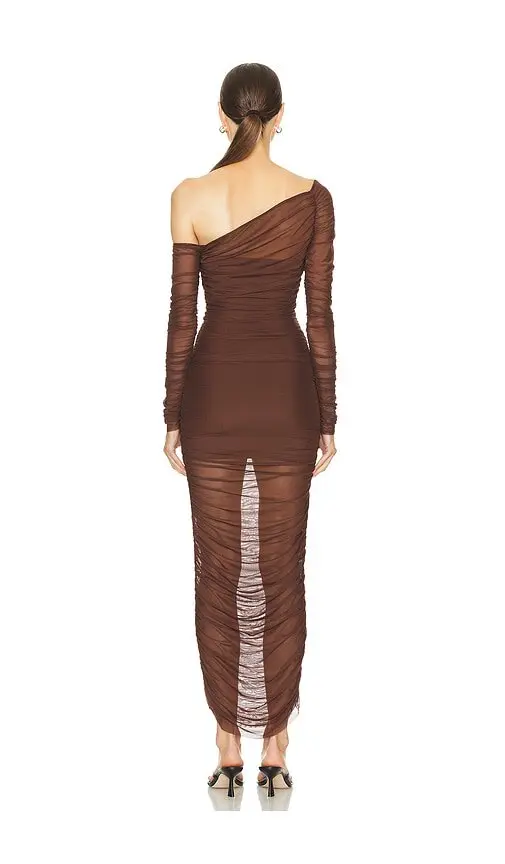 SEROYA Chantae Mesh Dress - Coconut