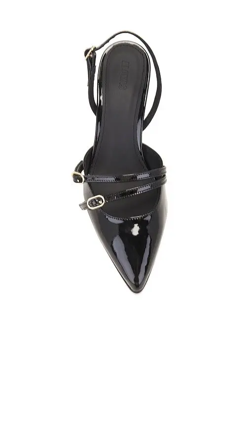 ALOHAS Joelle Onix Leather Pumps