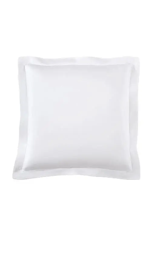 SUNDAY CITIZEN Natural Premium Bamboo Euro Sham - White