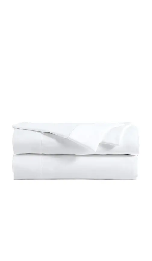 SUNDAY CITIZEN Queen Natural Premium Bamboo Fitted Sheet - White