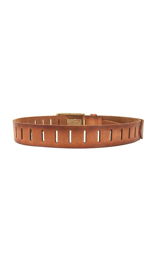 Free People X We The Free Jona Leather Belt - Russet