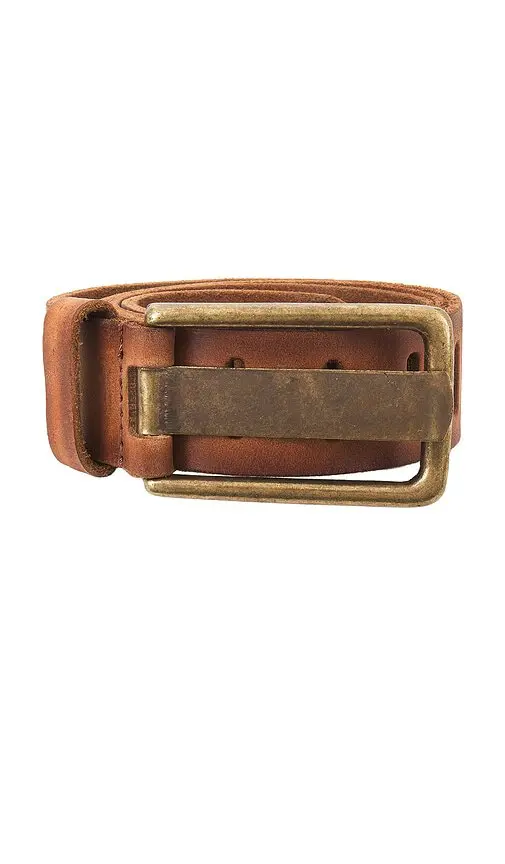 Free People X We The Free Jona Leather Belt - Russet
