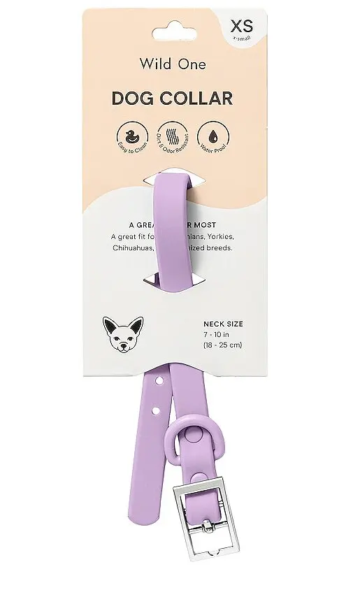 WILD ONE Extra Small Collar In Lavender - Lilac