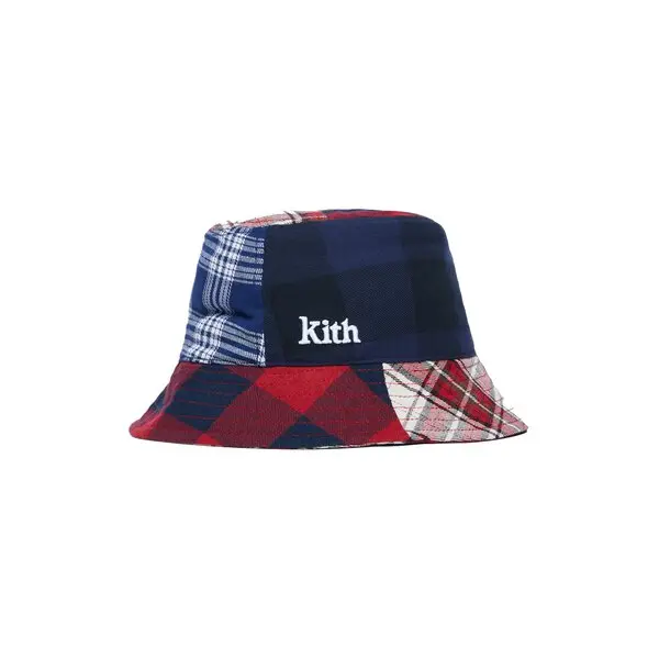Kith Plaid Bucket Hat