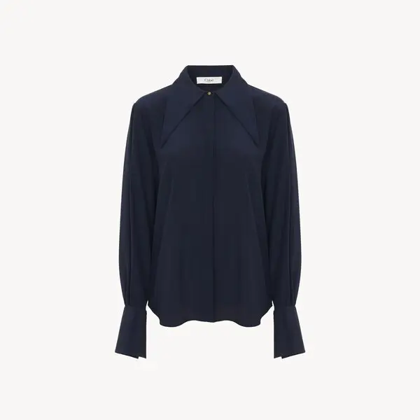 Chloé Heritage Blouse In Silk Crêpe De Chine