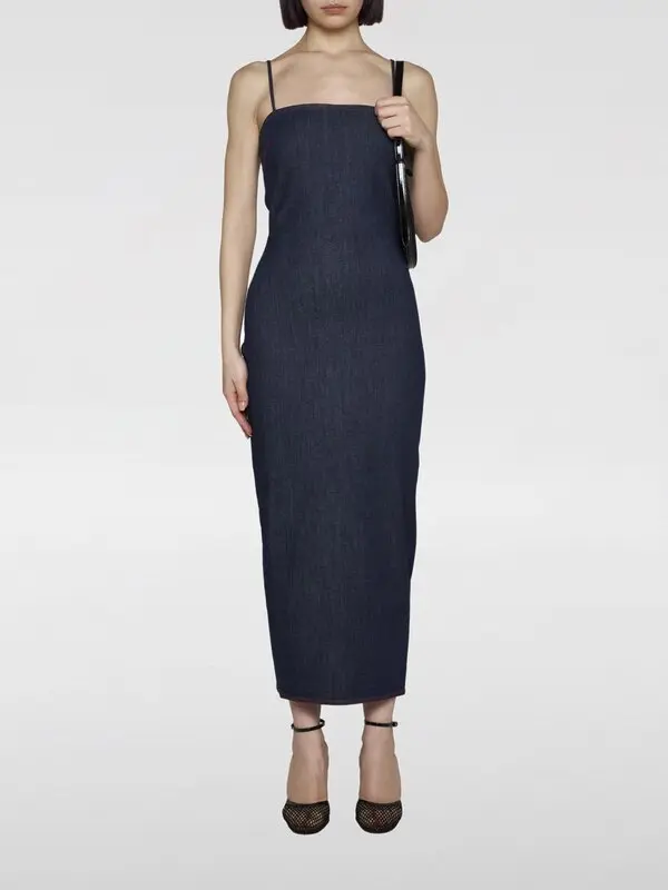 knee length dresses for ladies Alaia Midi Wrap Dress main image 0