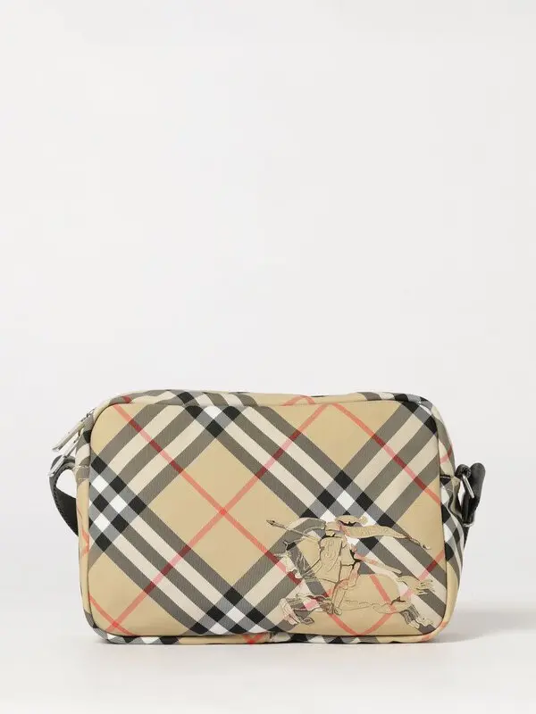 Burberry Check Backpack - Beige