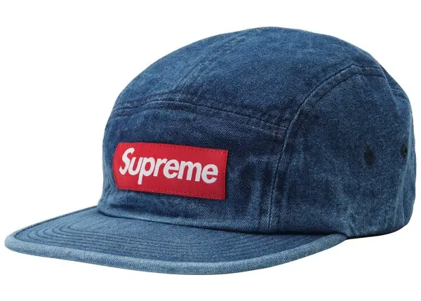 Supreme Washed Chino Twill Camp Cap