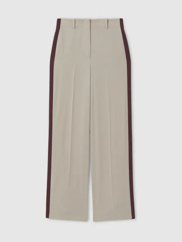 REISS Isla Wide Leg Trousers