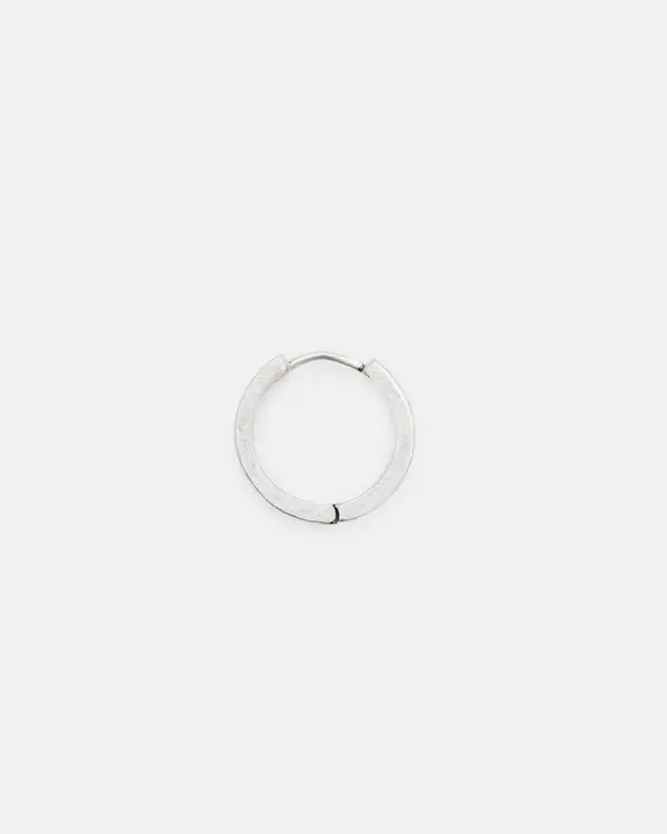 ALLSAINTS Hunton Chunky Hoop Earring - Silver