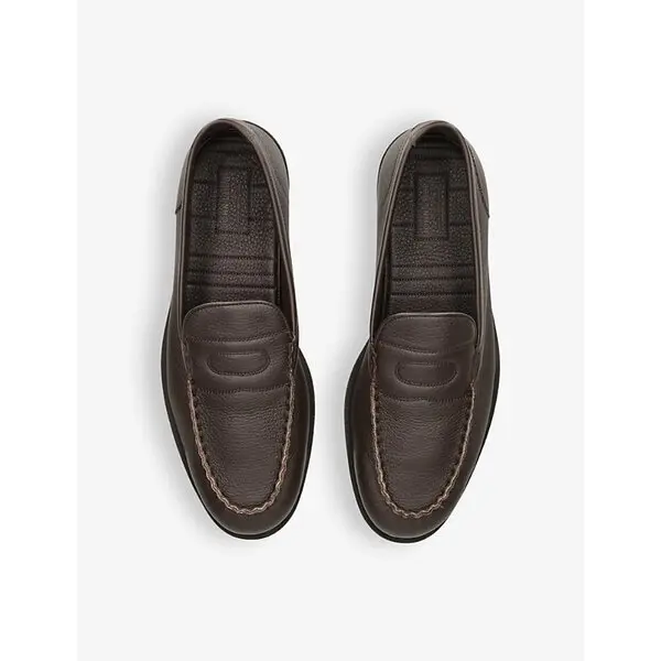 John Lobb Pace Leather Loafers