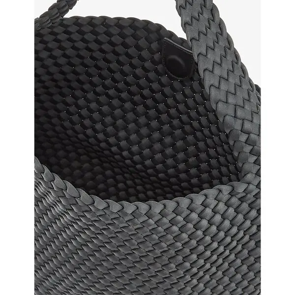 NAGHEDI Nomad Woven Hobo Bag - Onyx