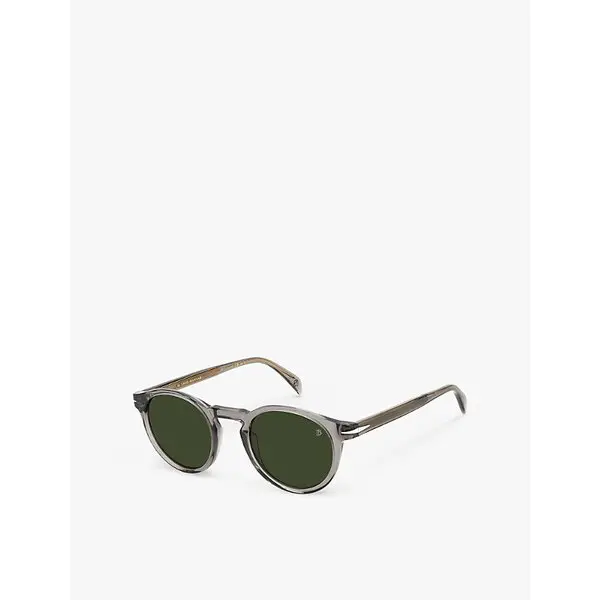 DB EYEWEAR BY DAVID BECKHAM 1036/s Round-frame Acetate Sunglasses