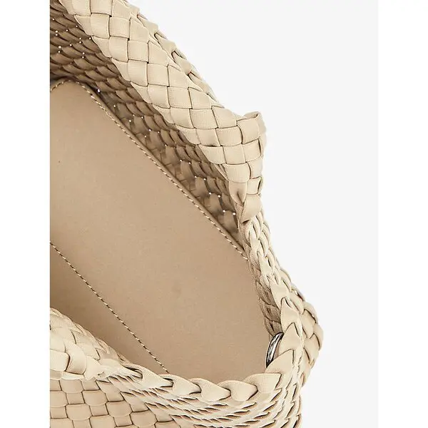 NAGHEDI St. Barths Mini Woven Tote Bag - Cashmere