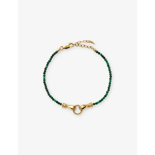 MISSOMA X Harris Reed Good Hands Beaded Bracelet - Gold