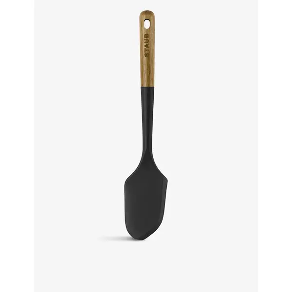 STAUB Branded Silicone And Wood Pastry Scraper 30cm
