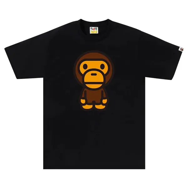 A BATHING APE Big Baby Milo Tee - Black