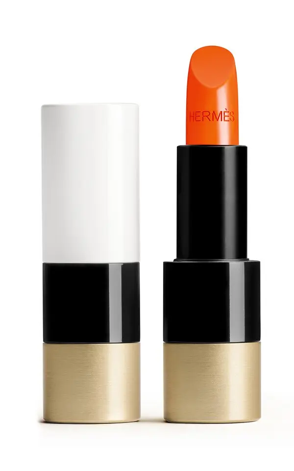 HERMÈS BEAUTY Rouge Hermès Satin Lipstick 33 – Boîte - Orange