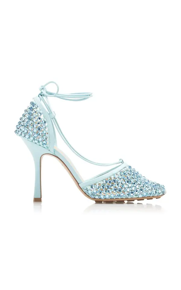 Bottega Veneta Stretch Sandals - Blue