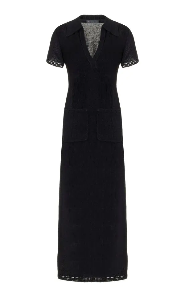 Proenza Schouler Auden Textured-knit Maxi Dress