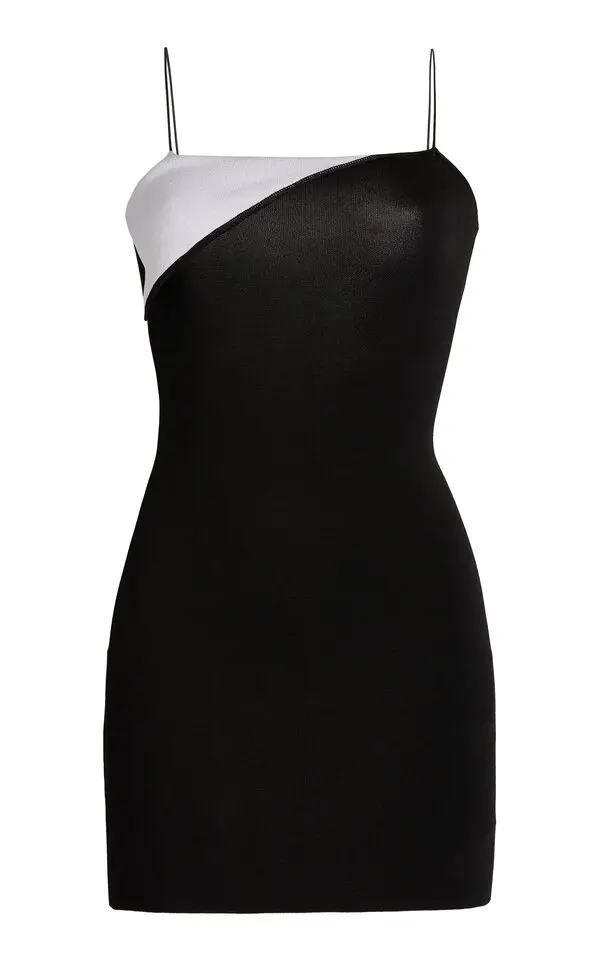 Jacquemus Aro Asymmetric Mini Dress