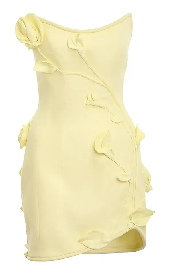 Zimmermann Matchmaker Rose Linen Mini Dress