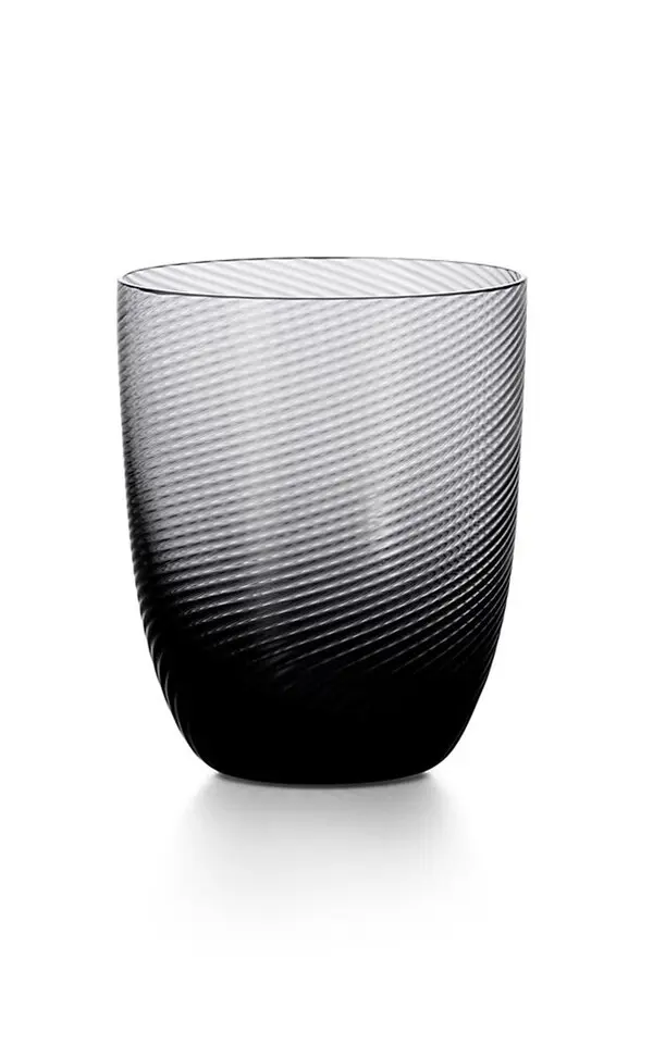 Tiffany & Co. Twist Glass Tumbler - Grey