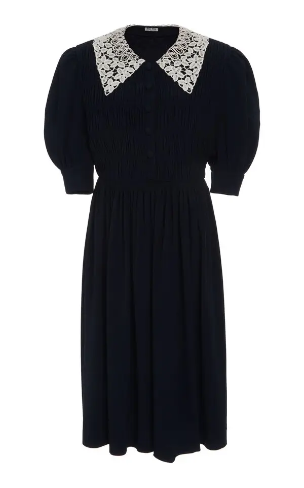 Miu Miu Lace Collar Dress