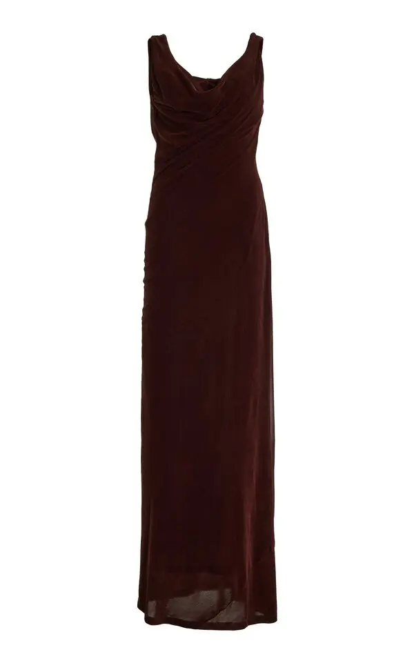 SIR. Ezra Draped Gown