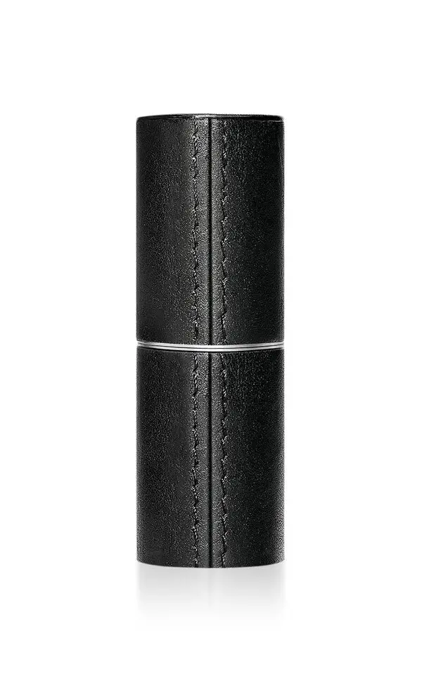 LA BOUCHE ROUGE PARIS Refillable Vegan Leather Case - Black