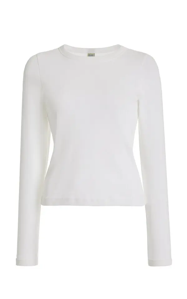 FLORE FLORE Max Cotton T-shirt - White