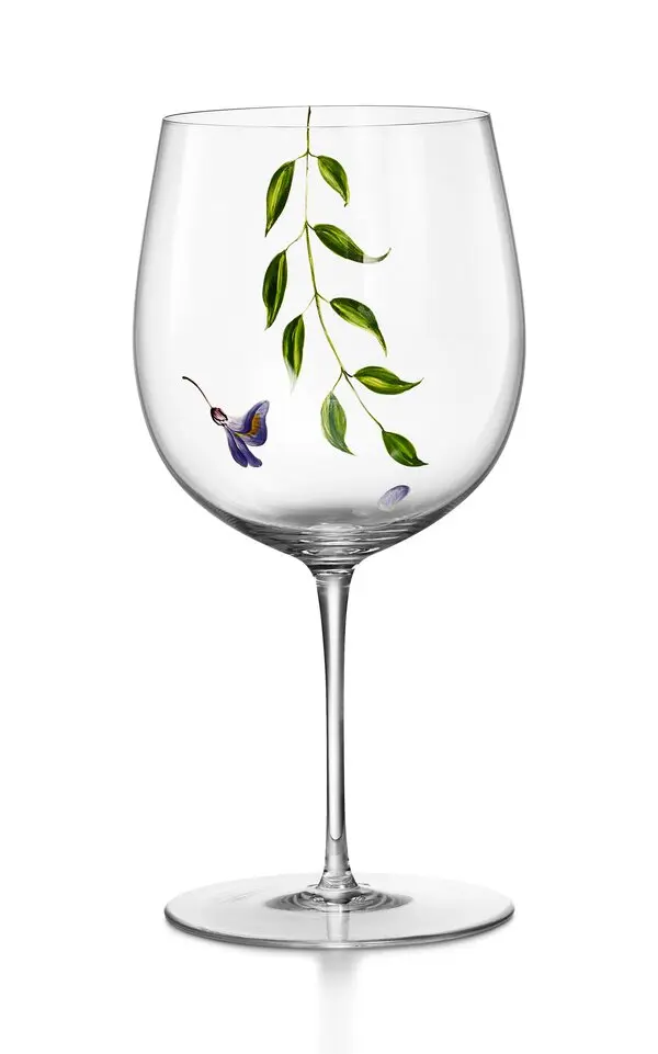 Tiffany & Co. Wisteria Red Wine Glass - Clear