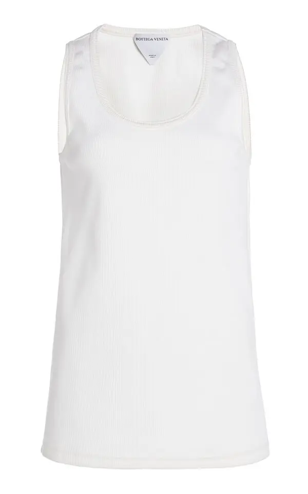 Bottega Veneta Ribbed Tank Top