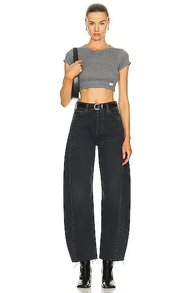AGOLDE Luna Pieced Wide Leg Jeans